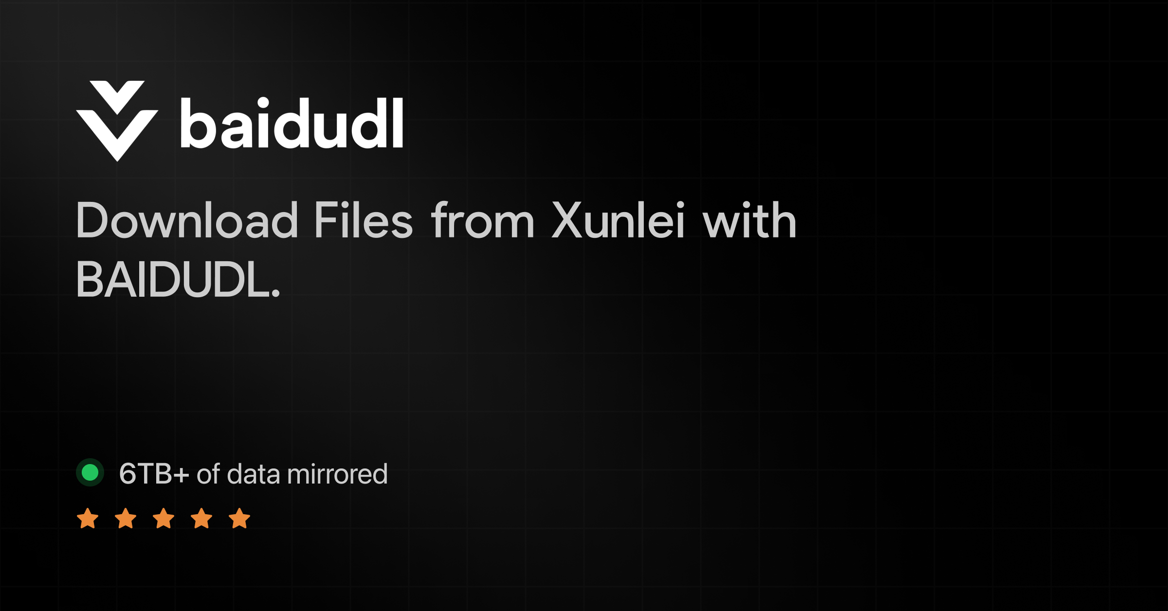Download Files from Xunlei Pan with BAIDUDL — Xunlei Downloader